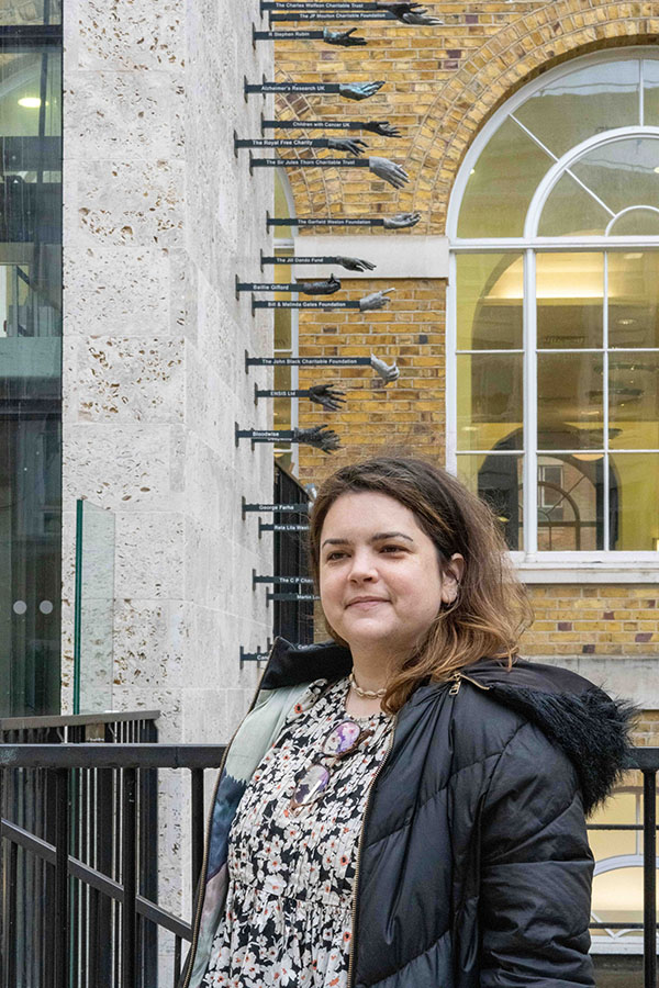 Emma lends a hand to charity that has been her ‘light’