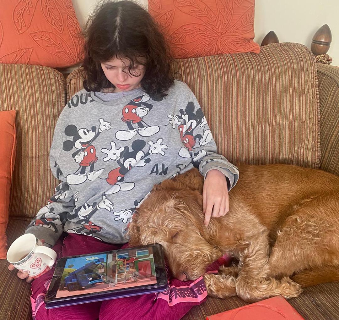 How Ella and her dog, Koda, became best friends after a new medication
