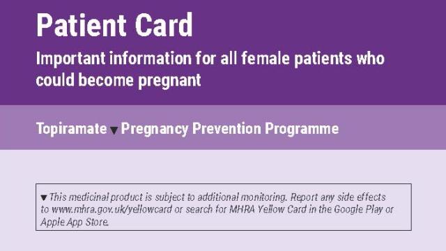New safety measures for topiramate during pregnancy